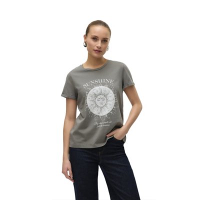 Tee-shirt À Manches Courtes Femme Beth S VERO MODA | BLACKSTORE