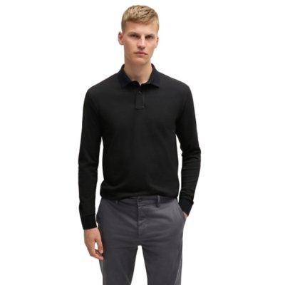Polo A Manches Longues Homme Passerby 10256683 BOSS BLACKSTORE